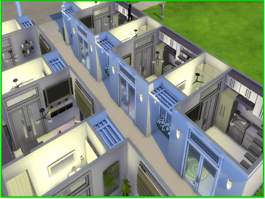 The Sims Resource - The Tiny Little Village Condo