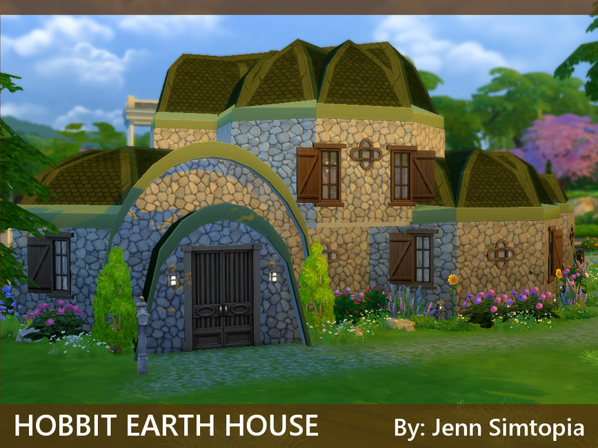 The Sims Resource - Hobbit Earth House