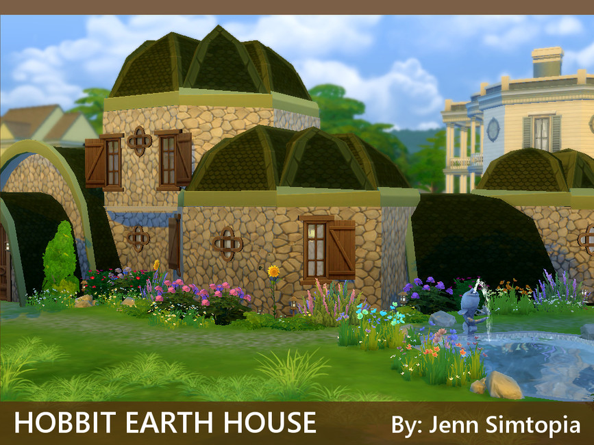 The Sims Resource - Hobbit Earth House
