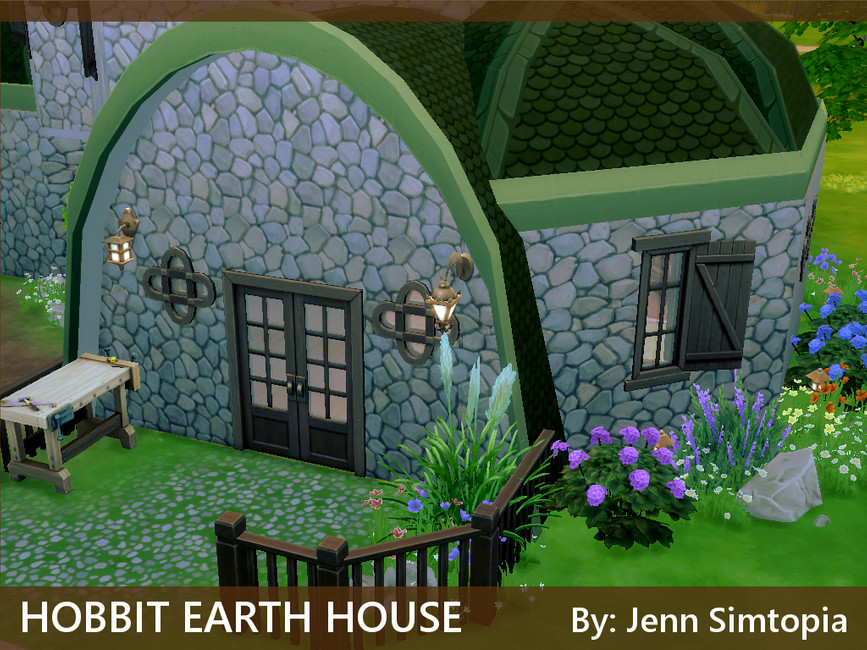 The Sims Resource - Hobbit Earth House