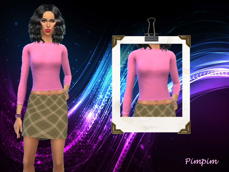 The Sims Resource | [Mean Girls] Gretchen Winters - Clothes