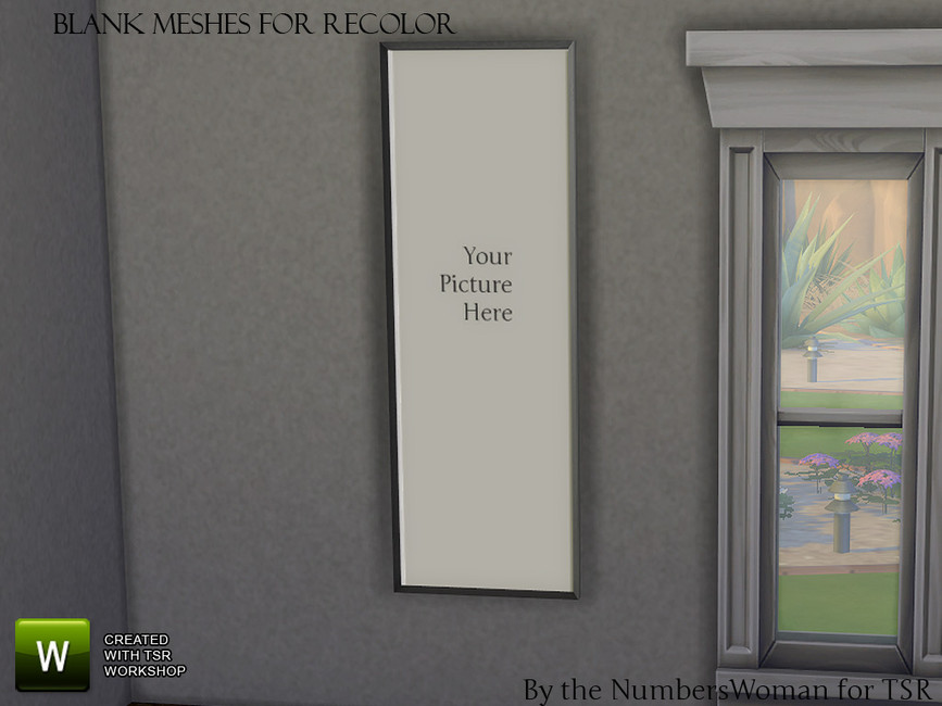 The Sims Resource - Blank Meshes Very Long Picture
