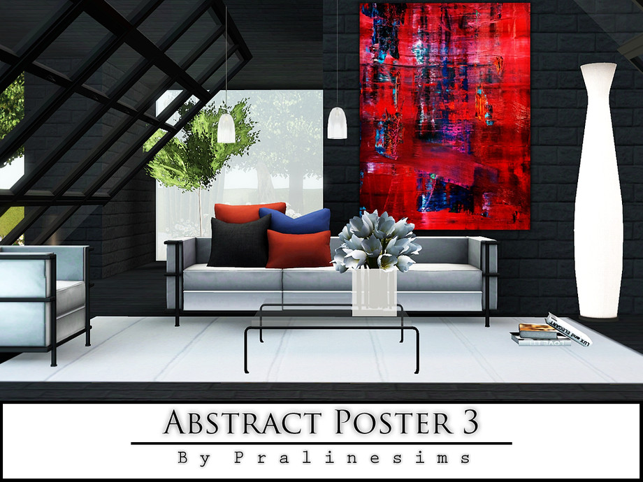 The Sims Resource | Abstract Poster 3