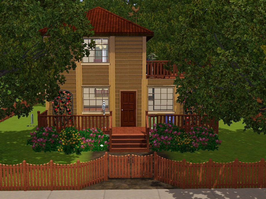 The Sims Resource | Cozy Cottage; 1 Bed, 1 Bath