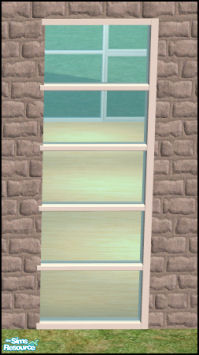 The Sims Resource - Seamless Glass Windows Right-Recolor 3