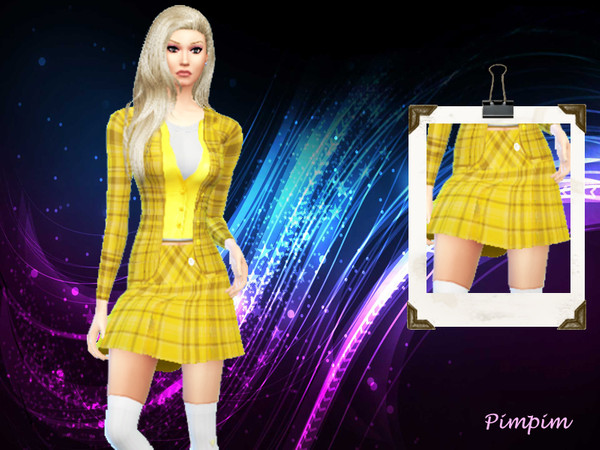 The Sims Resource | [Clueless]Cher Horowitz - Skirt