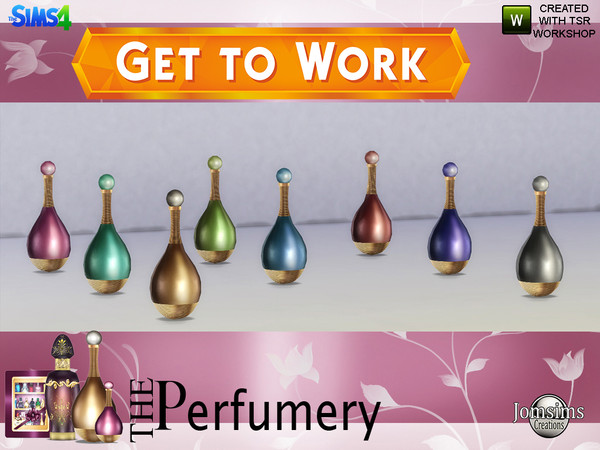 The Sims Resource | the perfumery bottle 1 get to work