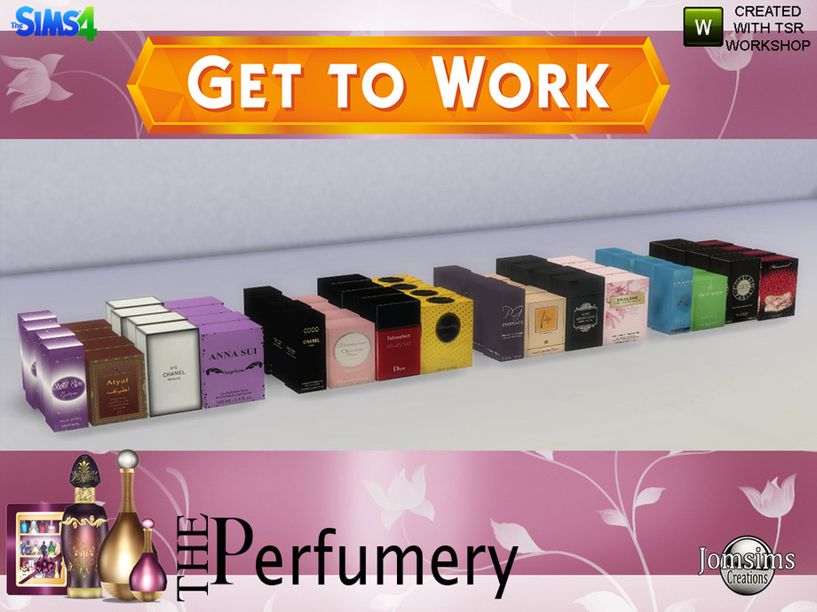 The Sims Resource | the perfumery box perfume get to work