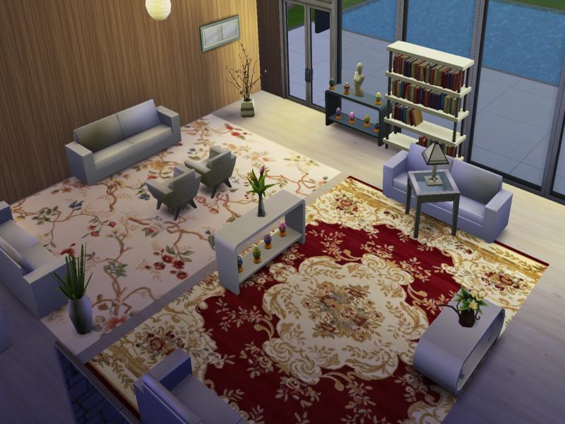 The Sims Resource | Large Area Rugs