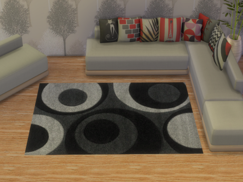 The Sims Resource | Realistic Rug Set