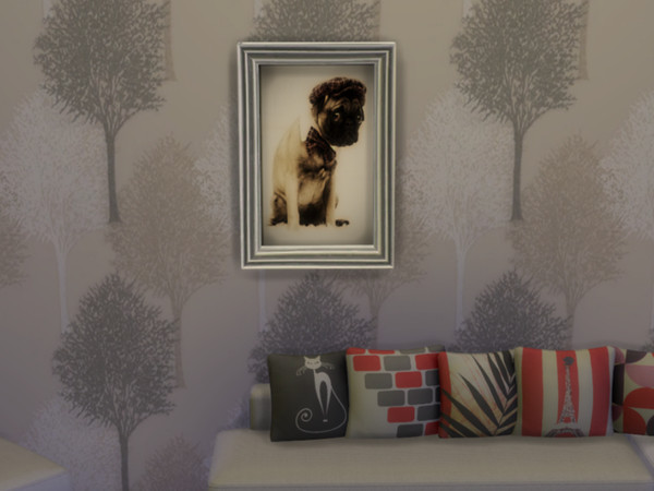 The Sims Resource | Pug Portrait 01
