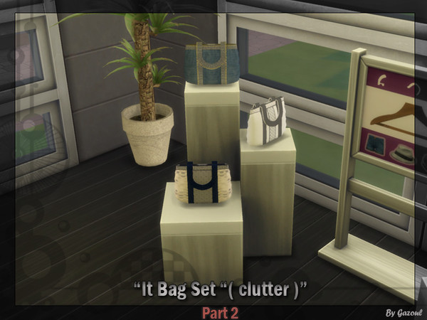 The Sims Resource | It bag - ( Clutter ) - Salable - Part 2