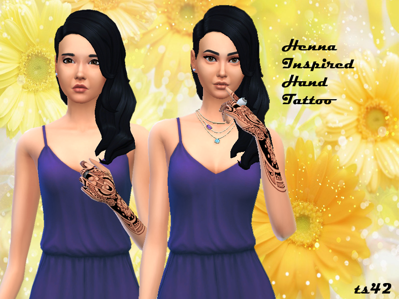 The Sims Resource | Henna Inspired Tattoo