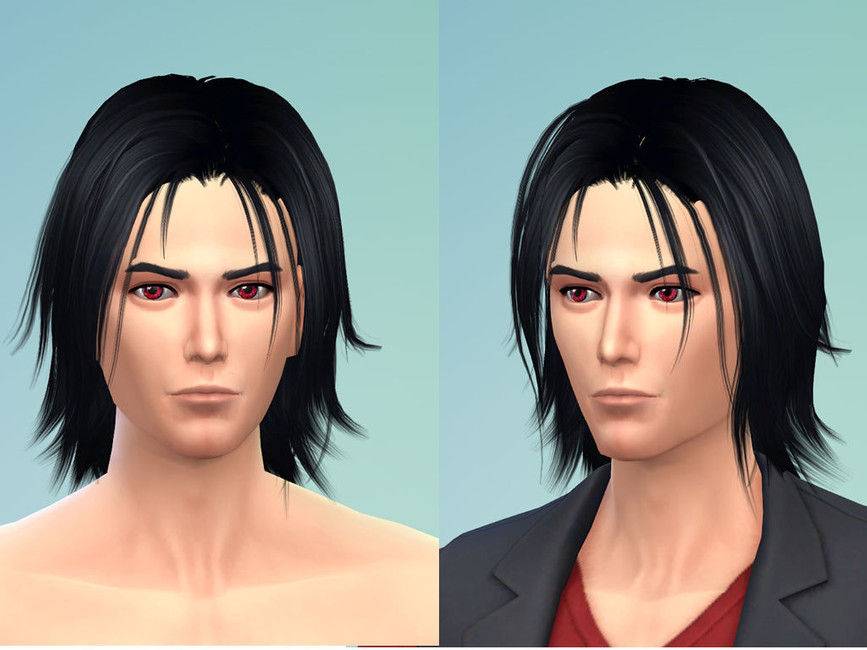 The Sims Resource - Sasuke Uchiha