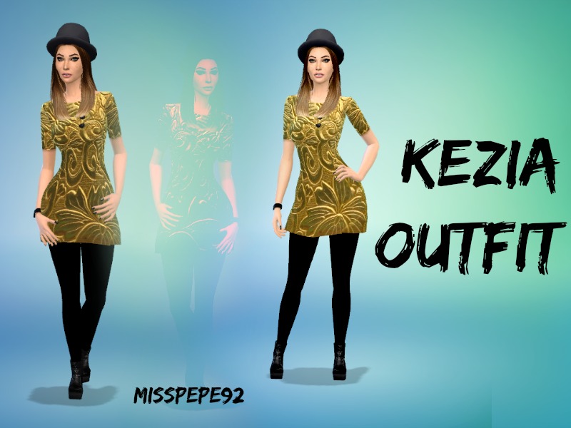 The Sims Resource | Kezia Outfit