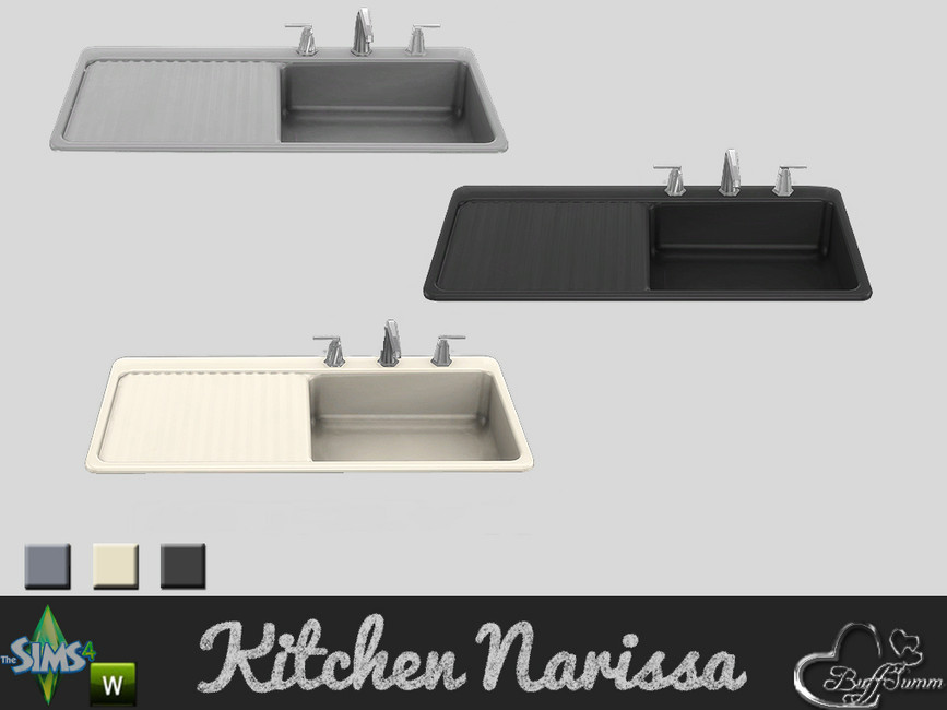 The Sims Resource - Kitchen Narissa Sink