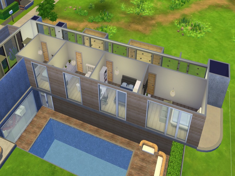 The Sims Resource | The Minimalist Underground House