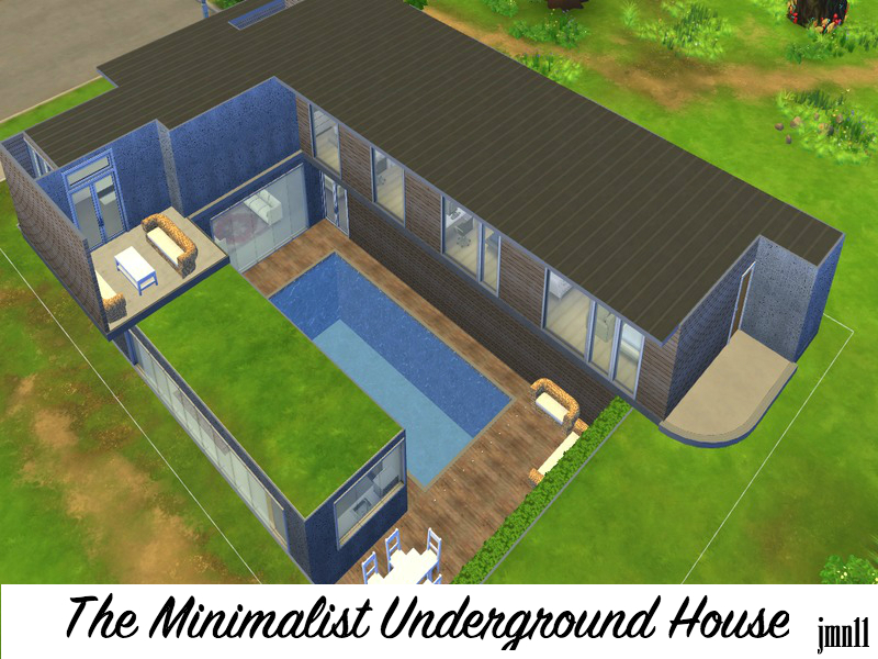 The Sims Resource | The Minimalist Underground House