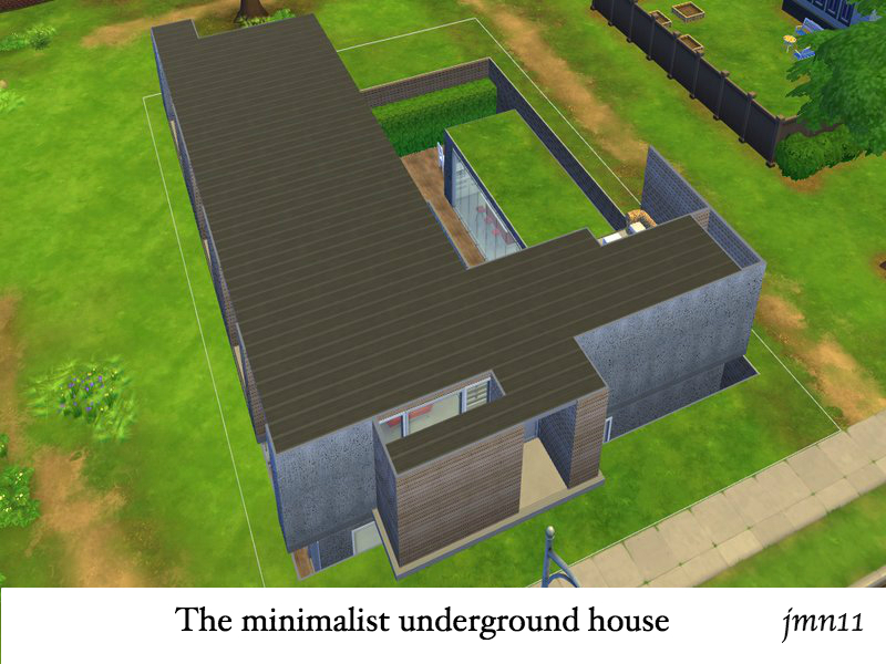 The Sims Resource | The Minimalist Underground House