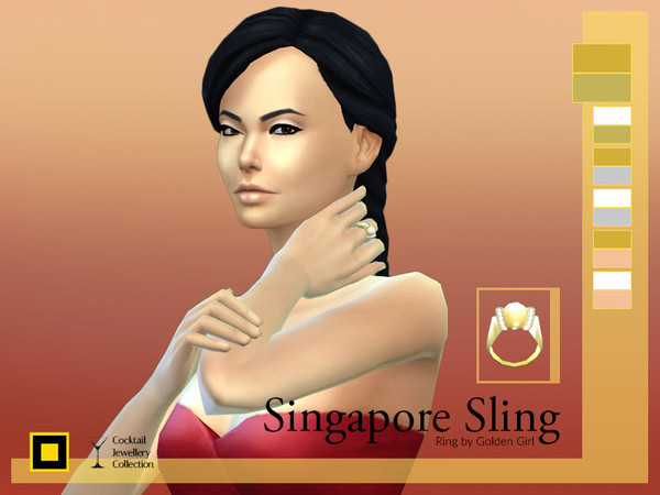 The Sims Resource | Singapore Sling Ring