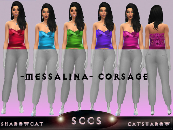 The Sims Resource | Messalina Corsage