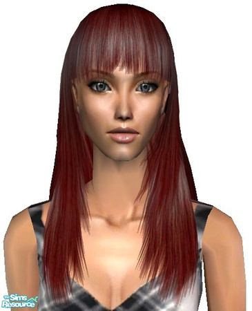 The Sims Resource - Bangs Hair Set - 6d49d6ab Hair4