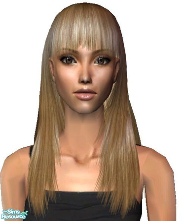 The Sims Resource - Bangs Hair Set - 153b84ee Hair1