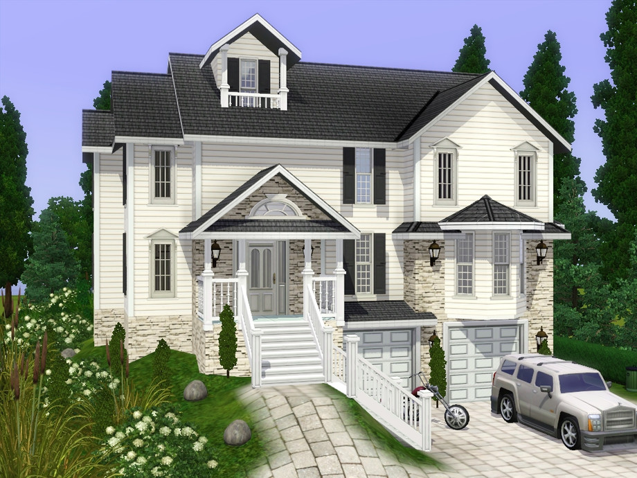 Traditional Houses Sims 3 Large Legacy Home The Sims 3 Speed Build