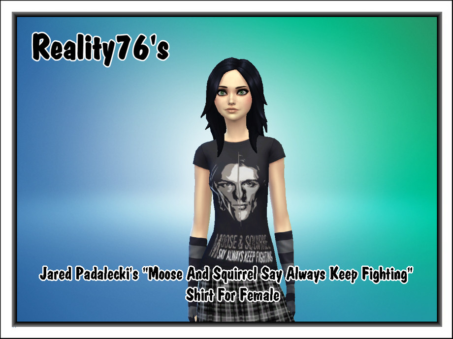 The Sims Resource | Moose & Squirrel Shirt for Female