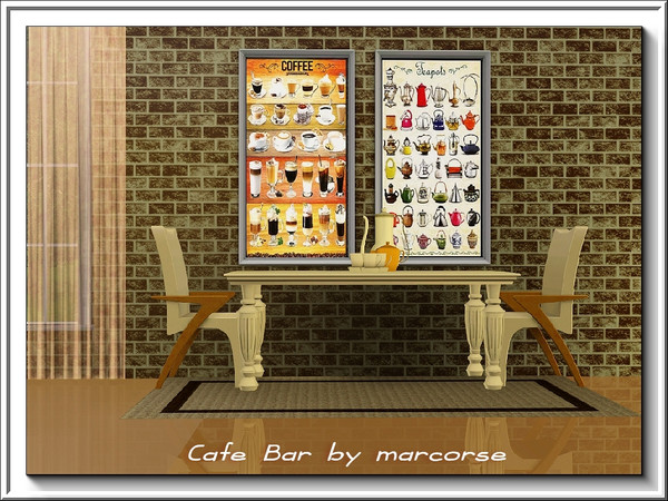 The Sims Resource | Cafe Bar_marcorse