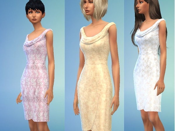 The Sims Resource | Dress Elegance set