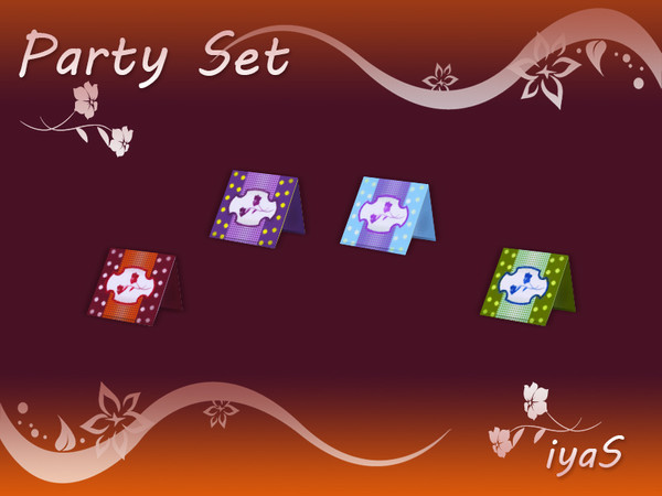 The Sims Resource | Party Labels