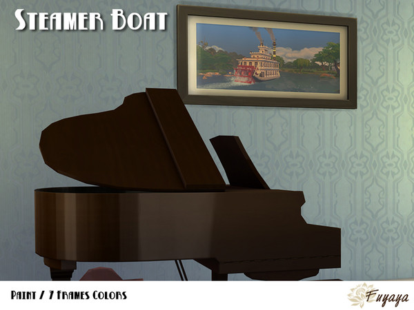 The Sims Resource - Willow Creek Steamer Boat