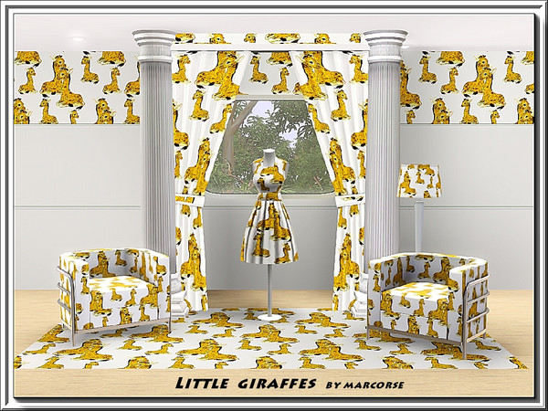 The Sims Resource - Little Giraffes_marcorse
