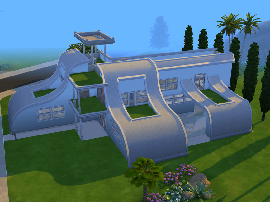 The Sims Resource - Futuristic house