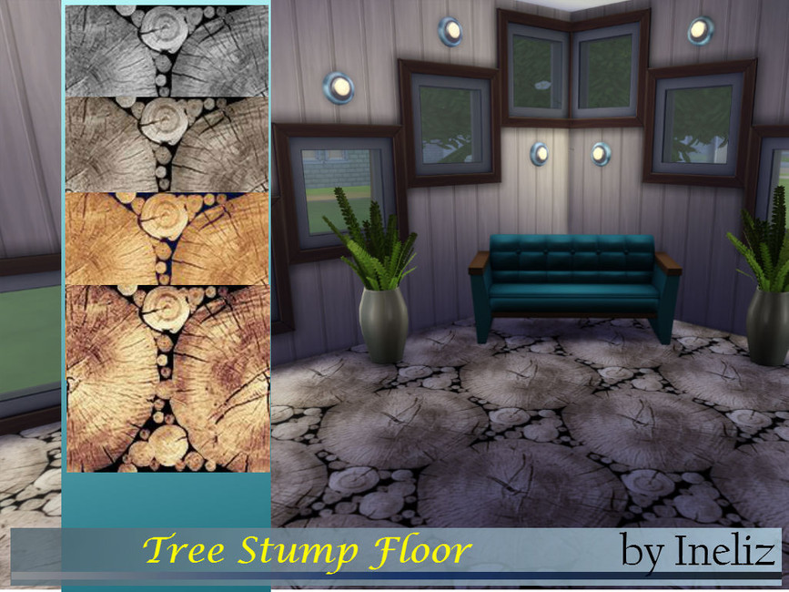 The Sims Resource - Tree Stump Floor