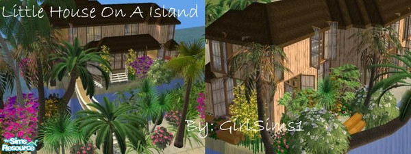 The Sims Resource - Little House On A Island