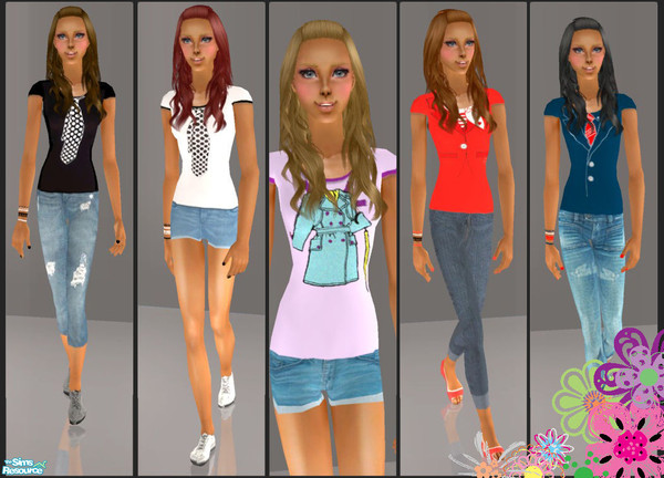 The Sims Resource | Sml_Teen Set 03