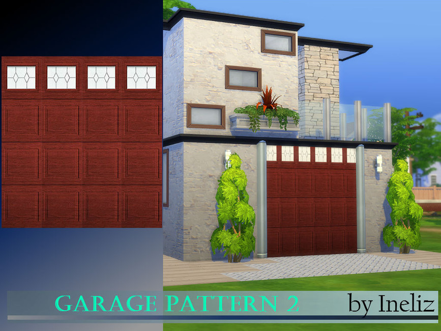 The Sims Resource - Garage Pattern 2