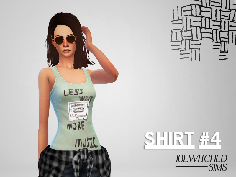The Sims Resource | Tank Tops: 4 different styles