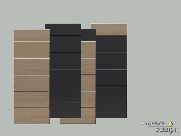 The Sims Resource | Altara Glossy Wall (left corner)