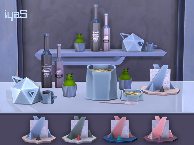 The Sims Resource | Modern Napkin Holder