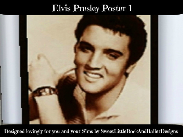 The Sims Resource | Elvis Presley Poster 1