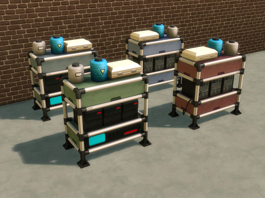 The Sims Resource - Unlocked Sciencelab - Computer Rack