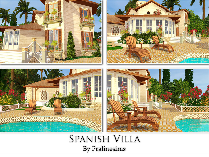The Sims Resource - Spanish Villa