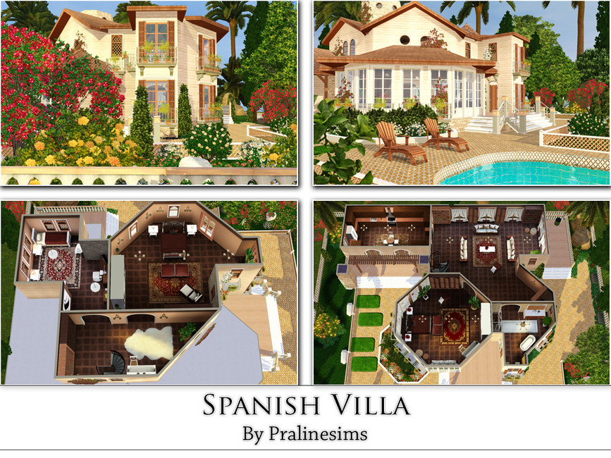 The Sims Resource - Spanish Villa