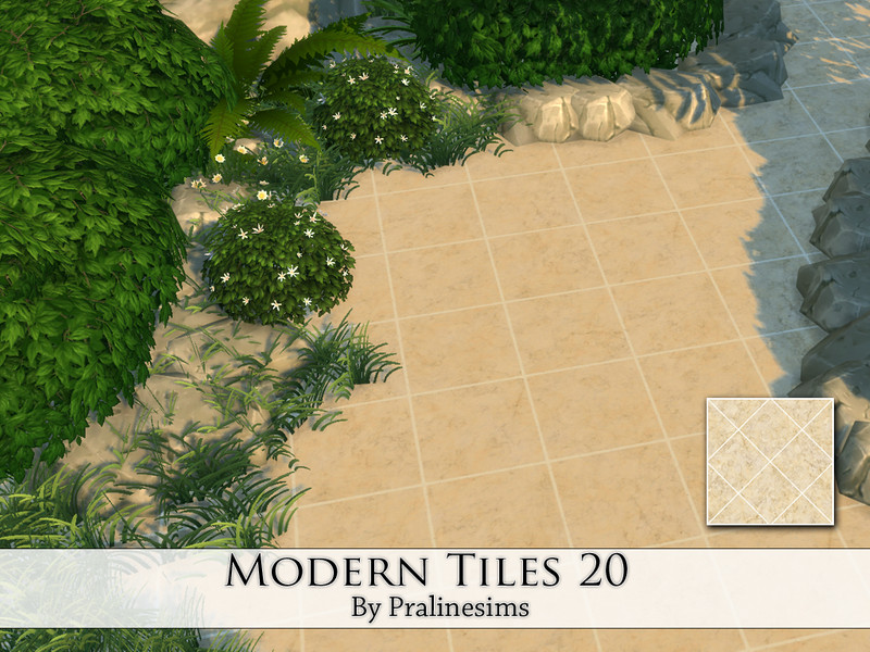 Pralinesims' Modern Tiles 20