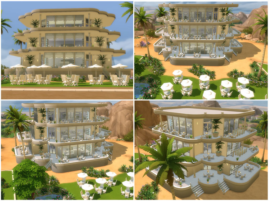 The Sims Resource - Golden Sands | Oasis Springs Lounge