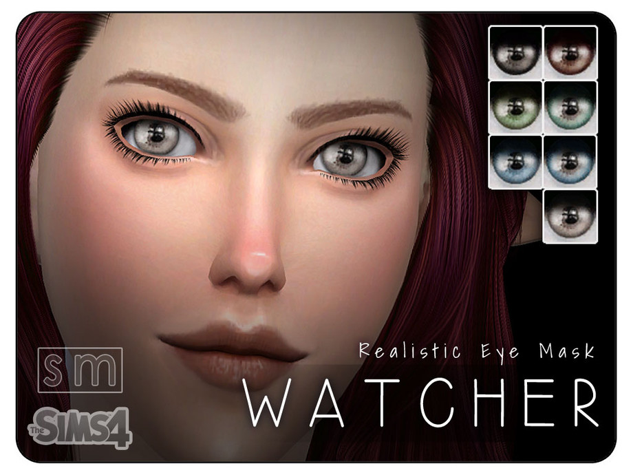 The Sims Resource | [ Watcher ] - Realistic Eye Mask