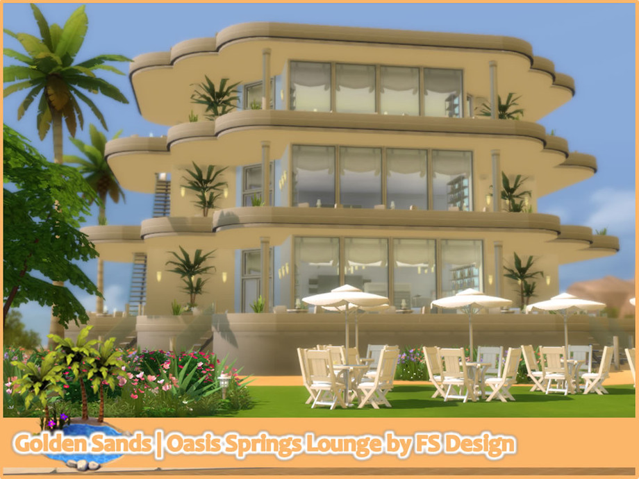 The Sims Resource | Golden Sands | Oasis Springs Lounge